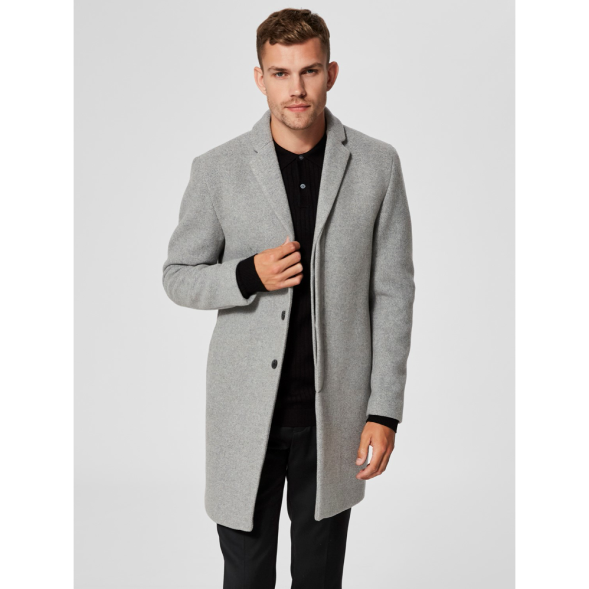 Selected Homme Brove Wool Coat Selected Homme - Shop online nu